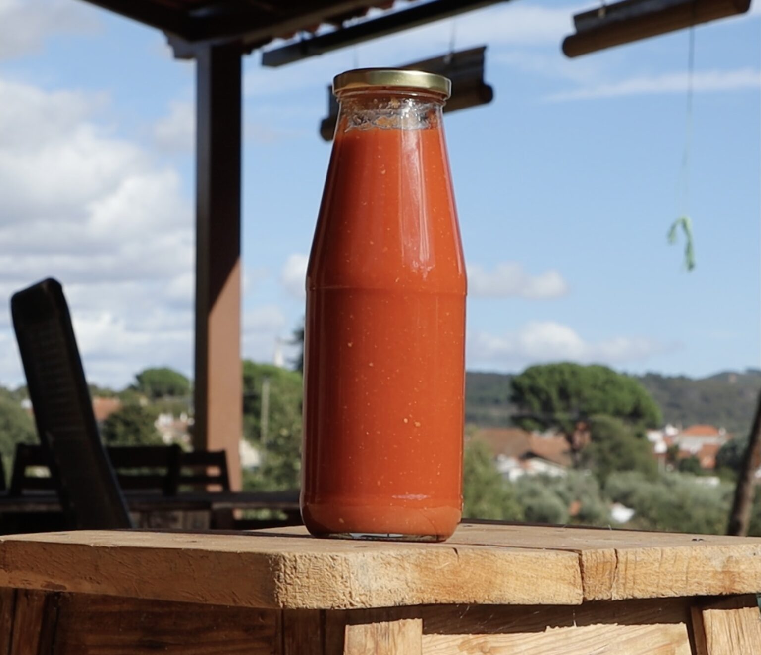 Smoked Homemade Ketchup - thefarmingchefs