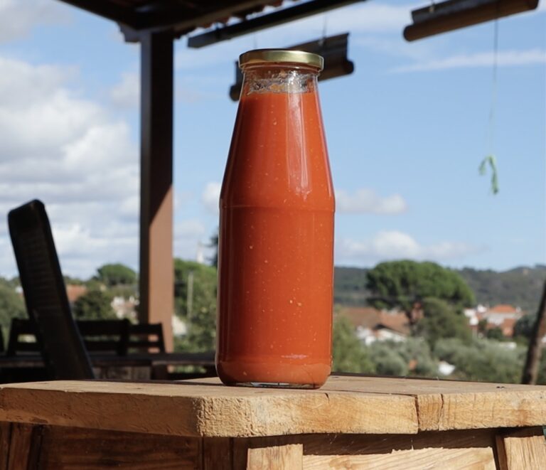 Smoked Homemade Ketchup - thefarmingchefs