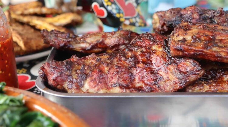 Sticky BBQ Ribs - thefarmingchefs